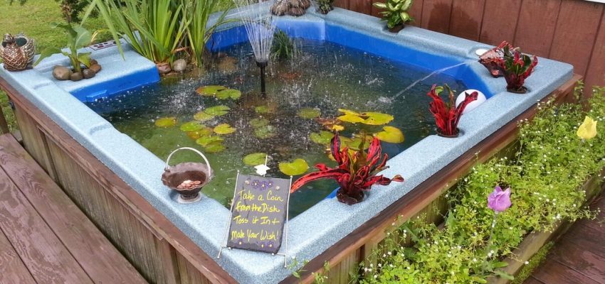 6 Upcycled Garden Ponds you can Make this Weekend - Greenmoxie™