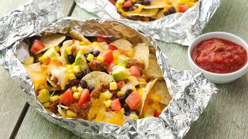 Nacho foil packet recipe