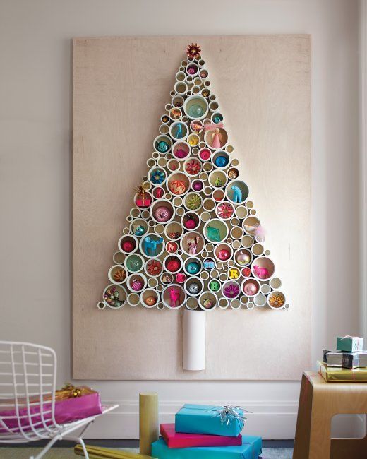 35 DIY Christmas Trees made from Recycled Materials - Greenmoxie™
