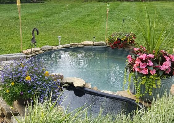 6 Upcycled Garden Ponds you can Make this Weekend - Greenmoxie™